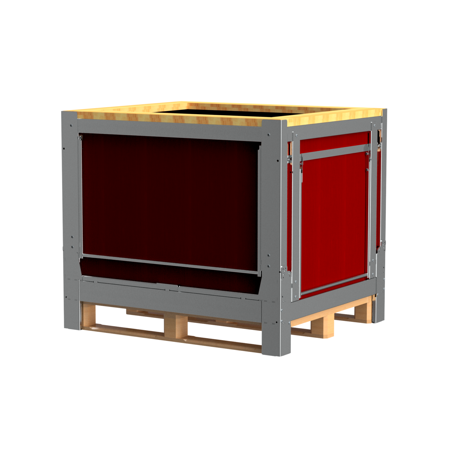 Collapsible Cheese Crate - Scholte Metaal